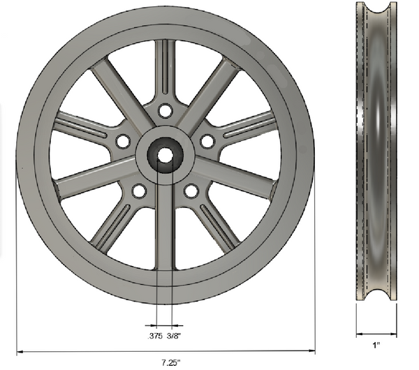 Halibrand - Custom Pedal Car Wheels – Rushing Manufacturing